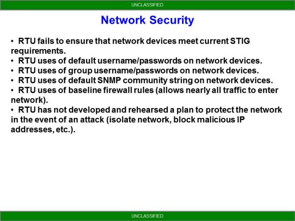 Trends from the National Training Center Part 6 - Network Security ...