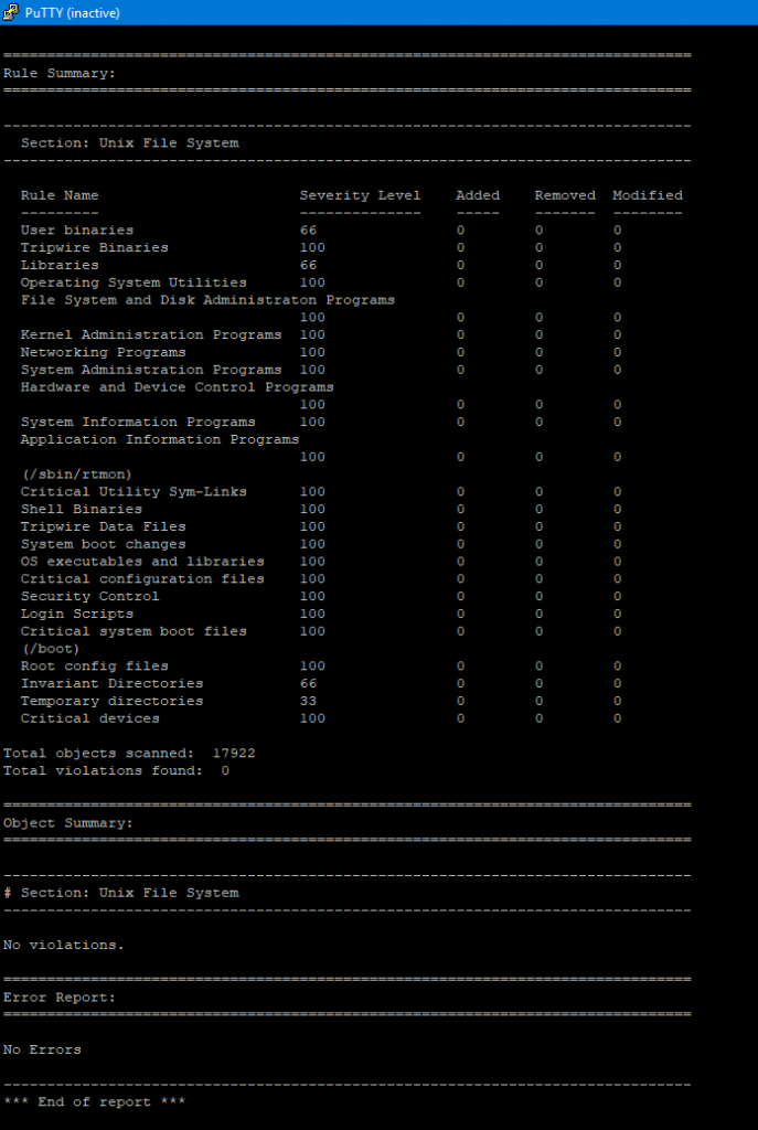 Setting up Tripwire - The Signal Chief